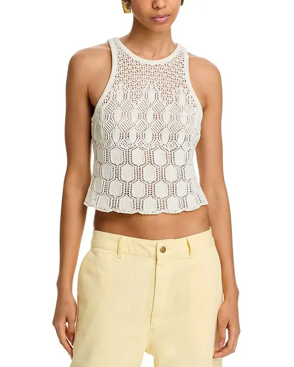A.L.C. Rosa Crochet Top