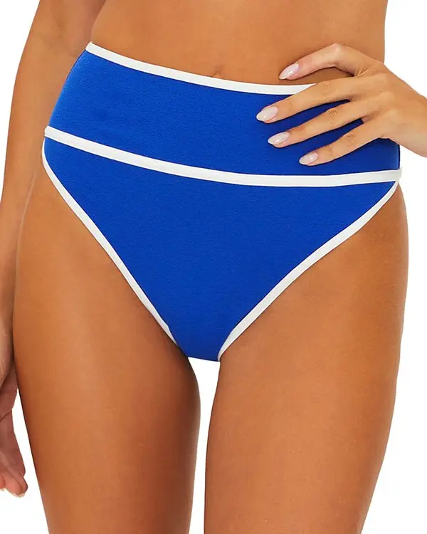 Beach Riot Carlotta Bikini Bottom - Riviera Azure