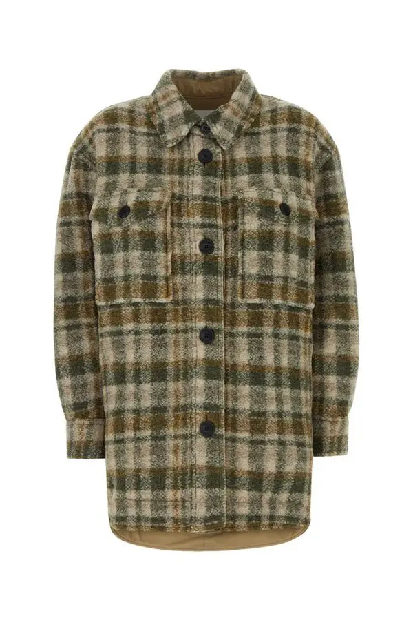 Isabel Marant Harveli Embroidered Coat