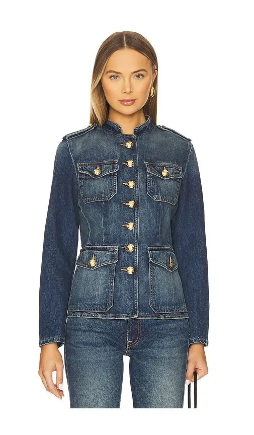 NILI LOTAN Geraldine Denim Jacket
