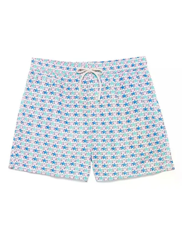 MC2 SAINT BARTH Lighting Swim Shorts - White