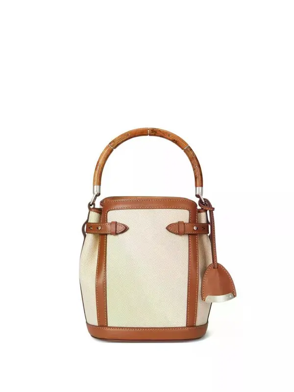 Ralph Lauren Cotton Bucket Bag - Neutrals