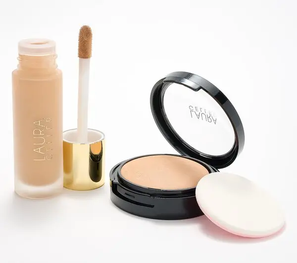 Laura Geller Beauty Double Take Powder & Liquid Foundation Duo