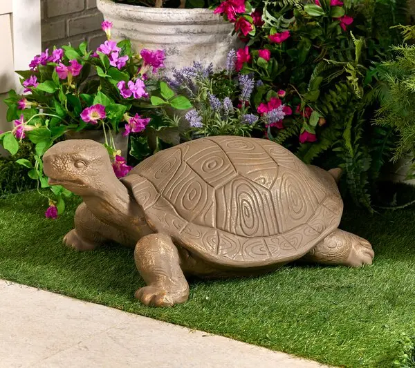 LWYA BY KIM GRAVEL 26' Oversized Outdoor Lawn Turtle Kim Gravel