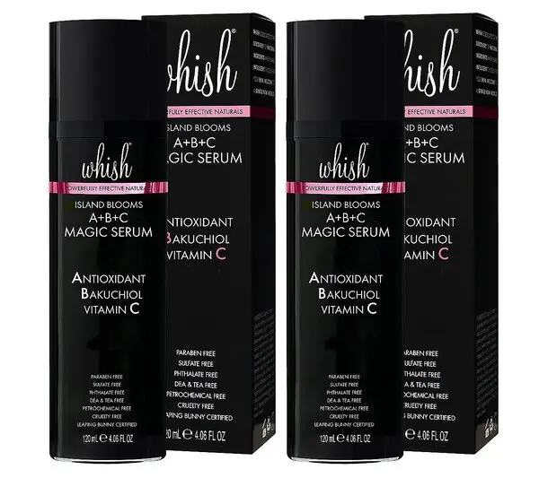 Whish A+b+c Magic Serum 4oz Duo