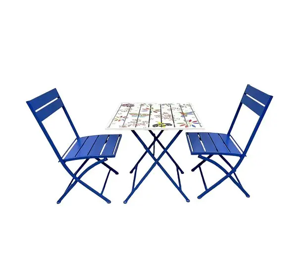 TEMP-TATIONS Outdoors 3-piece Metal Bistro Set