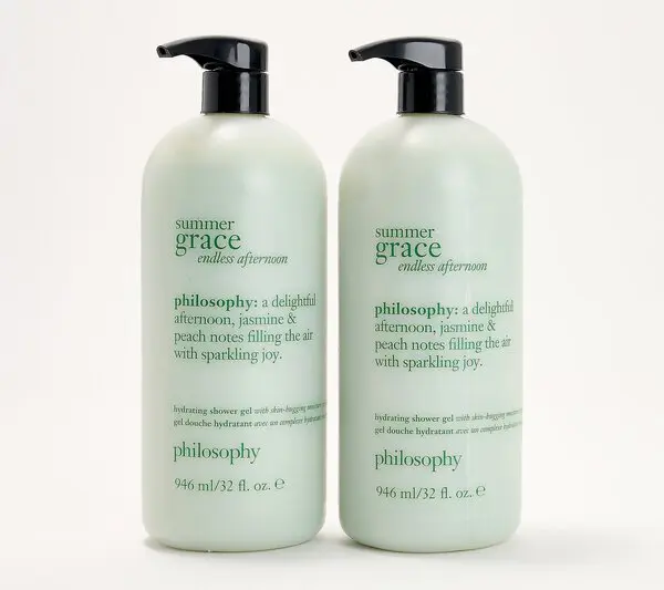 PHILOSOPHY 32oz Supersize Summer Fine Fragrance Shower Gel Duo - One-color