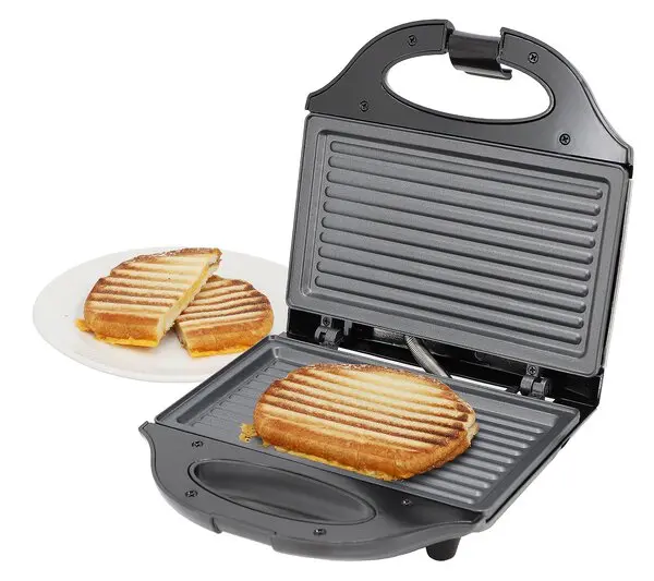 MEGACHEF Electric Compact Non Stick Sandwich Ma Ker