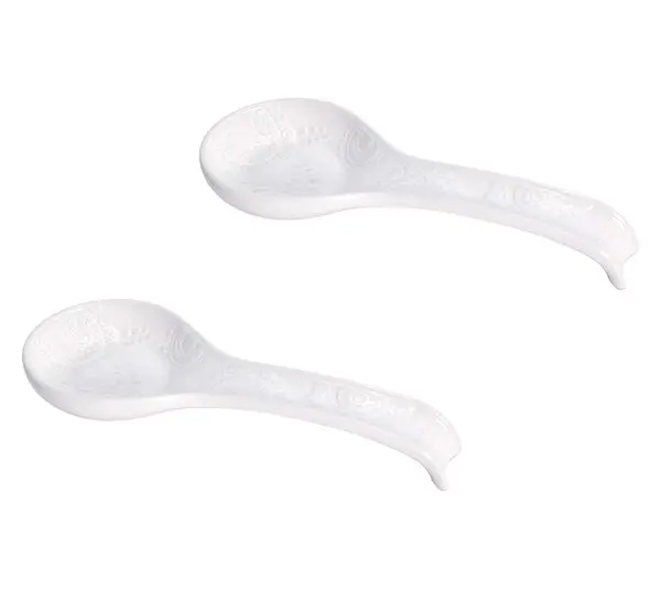 TEMP-TATIONS As Is Mila Set Of 2 Long Stem Spoon Rests