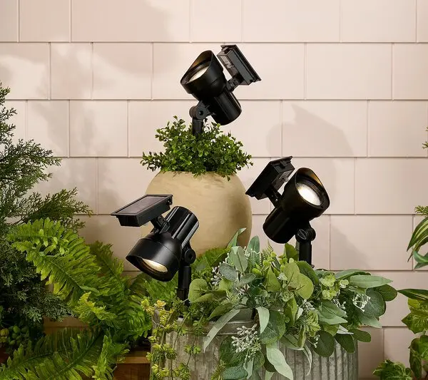 ENERGIZER Set Of 3 Solar Spotlights