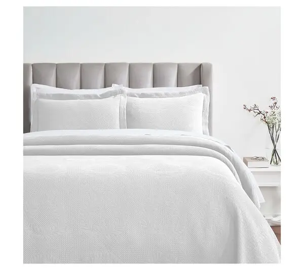SUPERIOR Peploi Cotton Bedspread And Sham Set, Ull