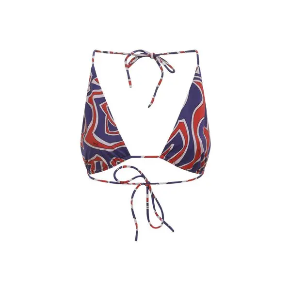 Emilio Pucci Multicolor Bra Bikini