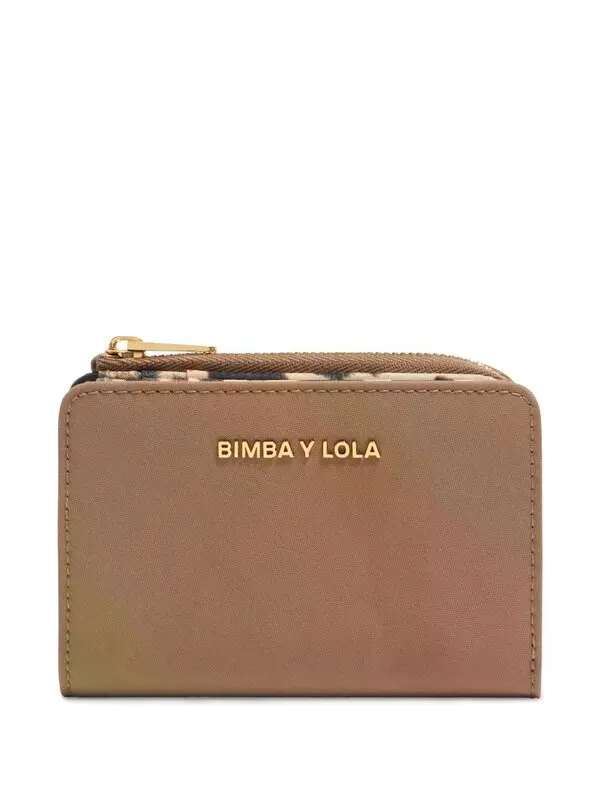 Bimba Y Lola Logo-lettering Wallet - Brown