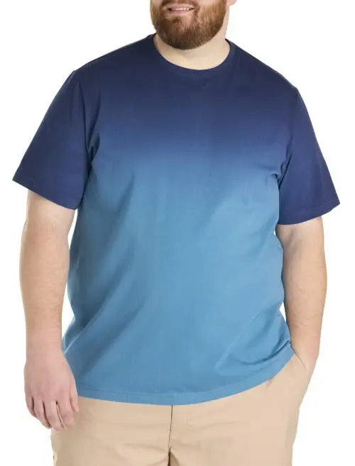 HARBOR BAY BY DXL Big & Tall Moisture-wicking T-shirt - Maritime Multi