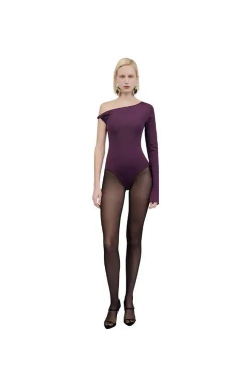 MAYGEL CORONEL One-shoulder One-piece