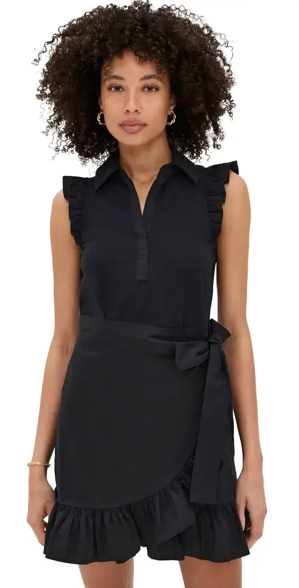Cinq  Sept Mahlia Mini Dress In Black - 50% Off | Editorialist
