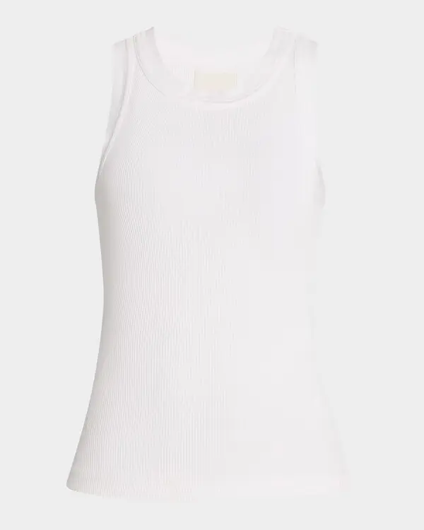 GOOD WORK BY ARGENT X CITIZENS OF HUMANITY Isabel Crewneck Rib Knit Tank
