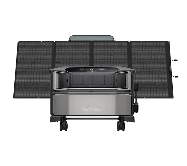 ECOFLOW Delta Pro Ultra Portable Powerstation W/ Solar Panel