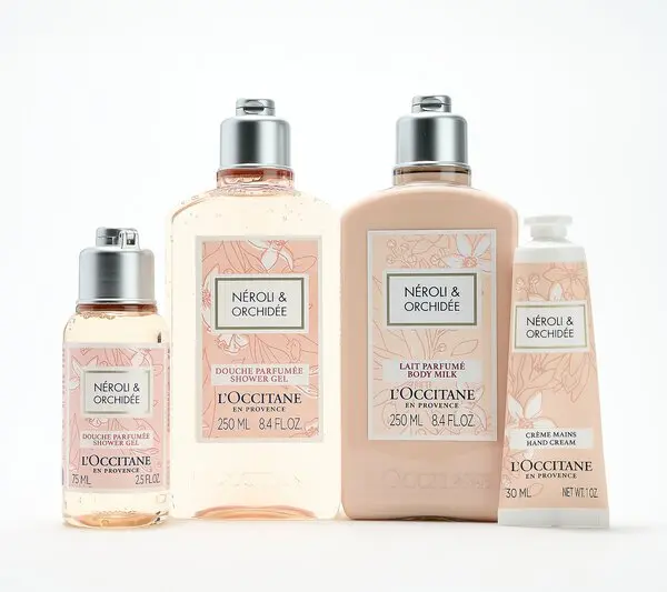 L'OCCITANE Neroli & Orchidee Bath & Body 4pc Collection