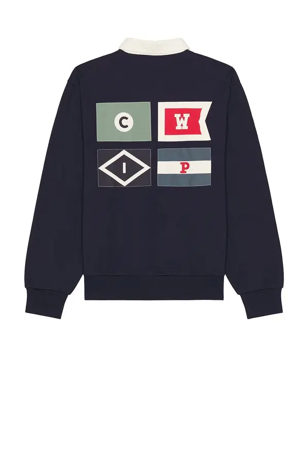 Carhartt Work In Progress Flags Rugby Sweatshirt