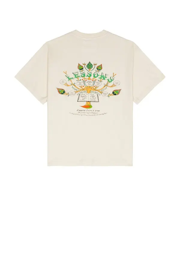 STORY MFG. Grateful Tee In Cream - Ecru Lesson