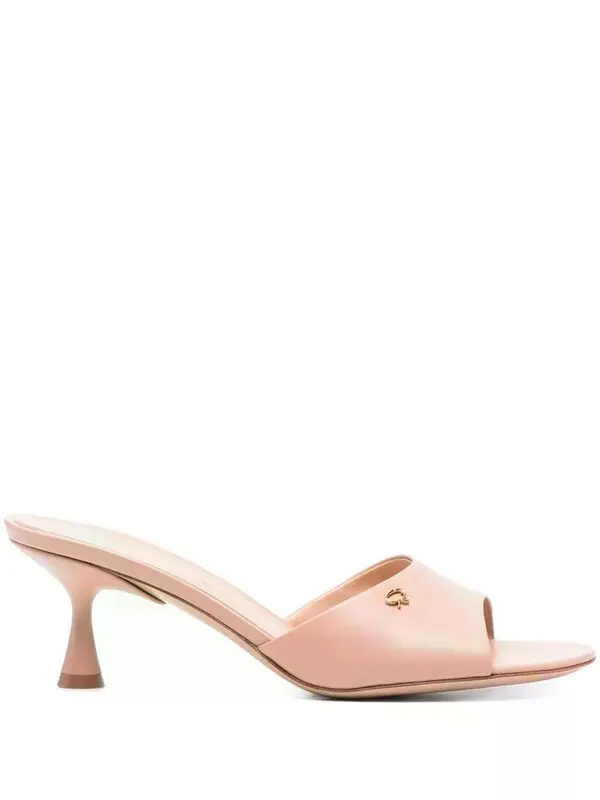 GIANVITO ROSSI 55mm Ascent Mules - Neutrals