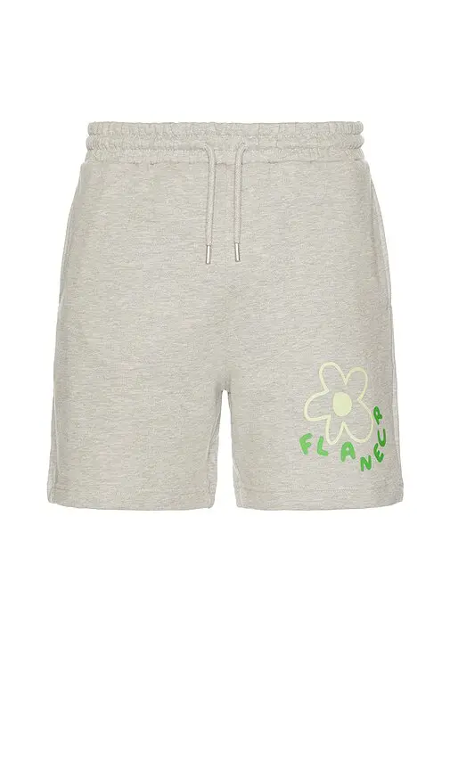 FLANEUR Blossom Shorts - Heather Grey