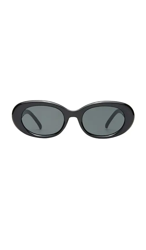 AIRE Epsilon Sunglasses - Black & Smoke Mono