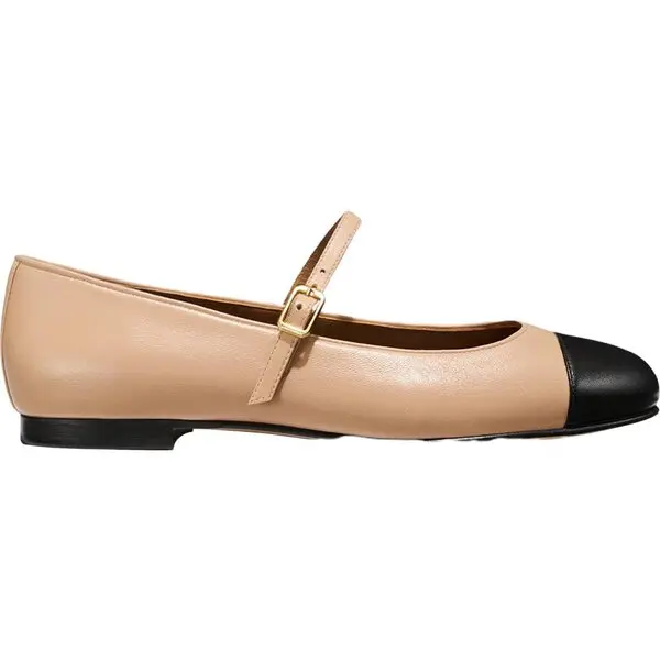 MARGAUX LONNBERG Cap-toe Demi Mary Jane Flat