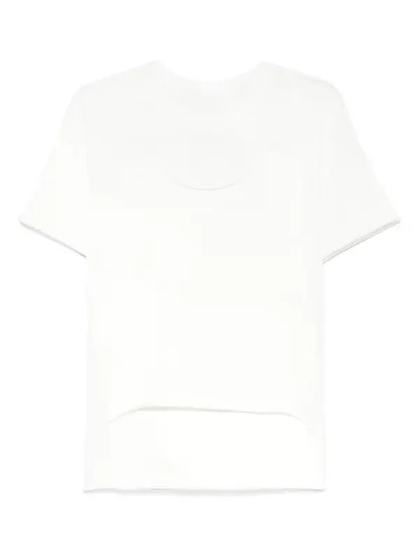 Issey Miyake Knitted T-shirt - White