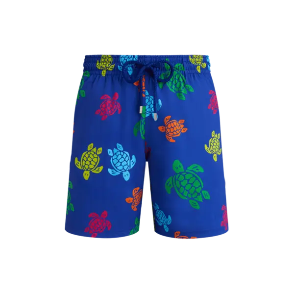 Vilebrequin Long Stretch Printed Swim Shorts