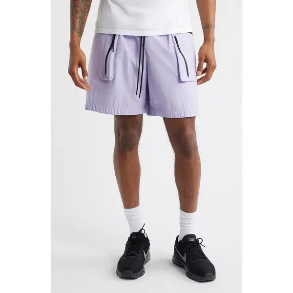 Nike Waterproof Shorts - Hydrangeas/ Black