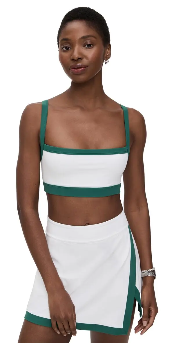 Splits59 Monah Rigor Bra - White/arugula