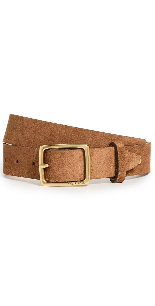 Rag & Bone Boyfriend Belt - Pecansd
