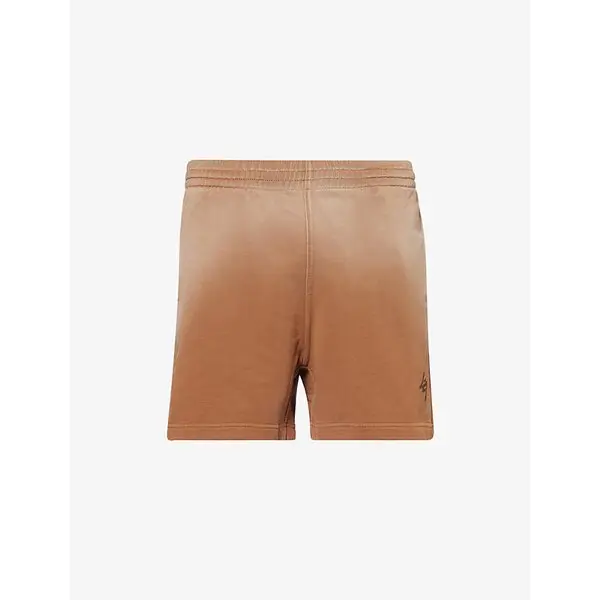 247 BY REPRESENT Motion Logo-print Cotton-jersey Shorts