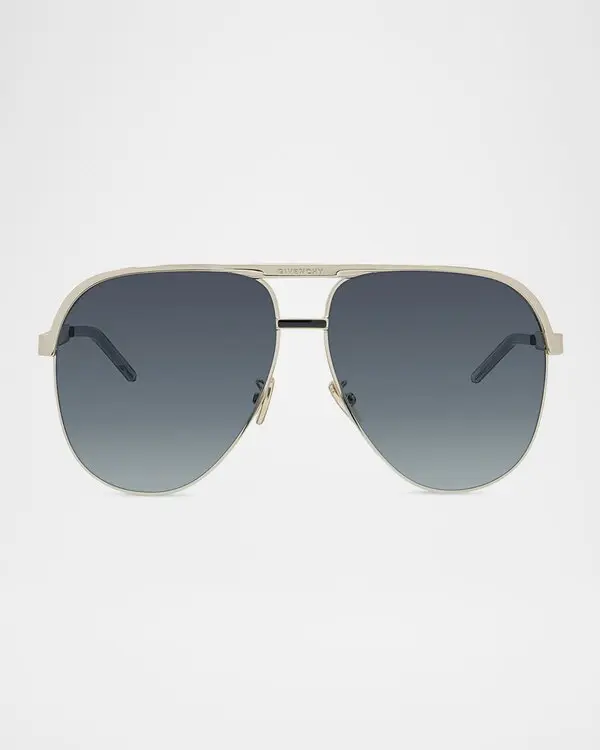 Givenchy Aviator Metal Sunglasses