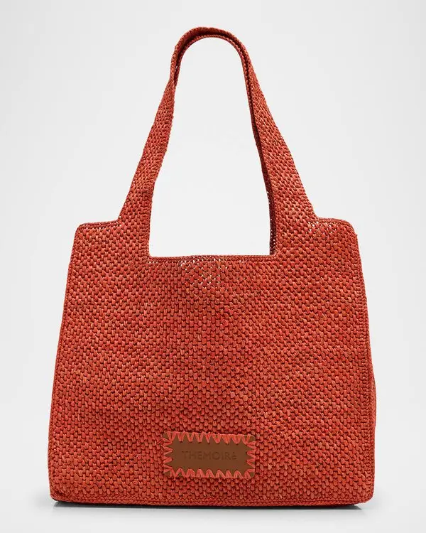 THEMOIRE Morea Medium Eco Fabric Shoulder Bag