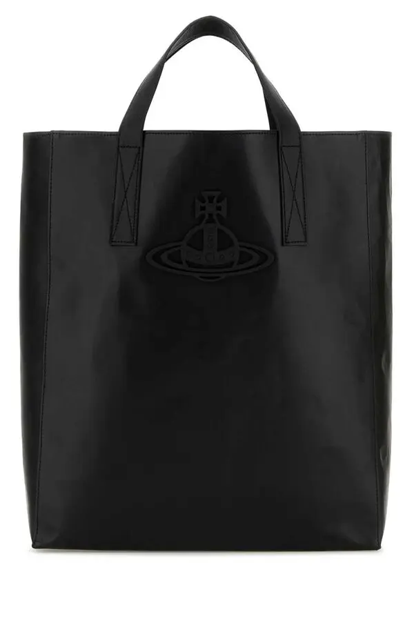 VIVIENNE WESTWOOD Sarah Shopping Bag - Black