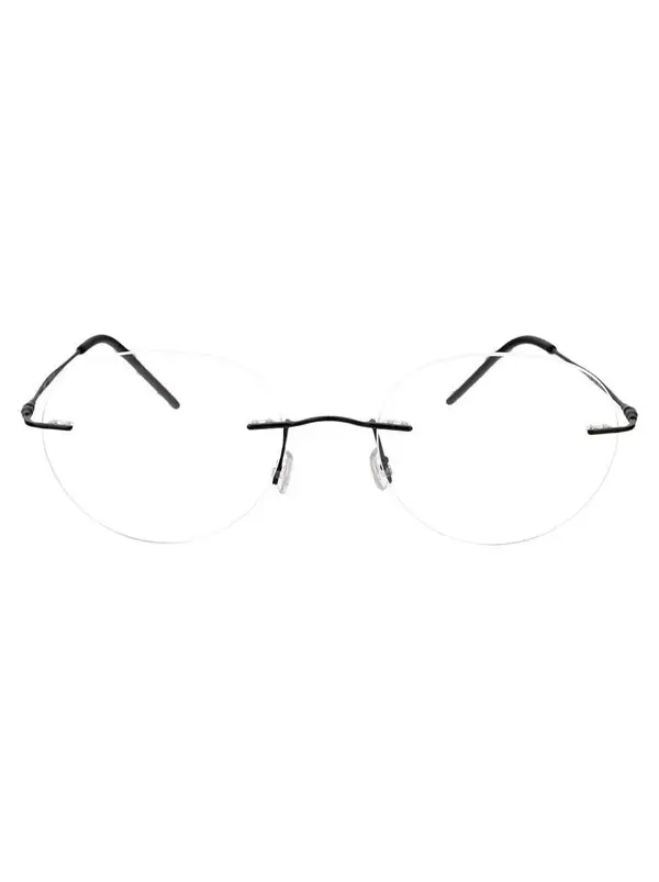 Giorgio Armani 0ar5147 Optical Rimless Eyeglasses - 3001 Matte Black