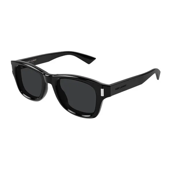 Saint Laurent Square Injected Sunglasses - Black