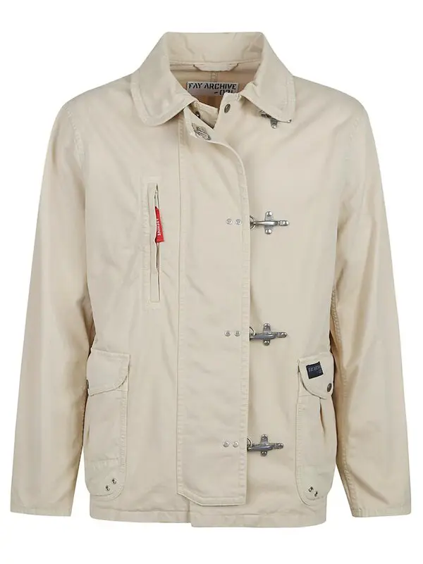 FAY Archive 4 Ganci Jacket - White