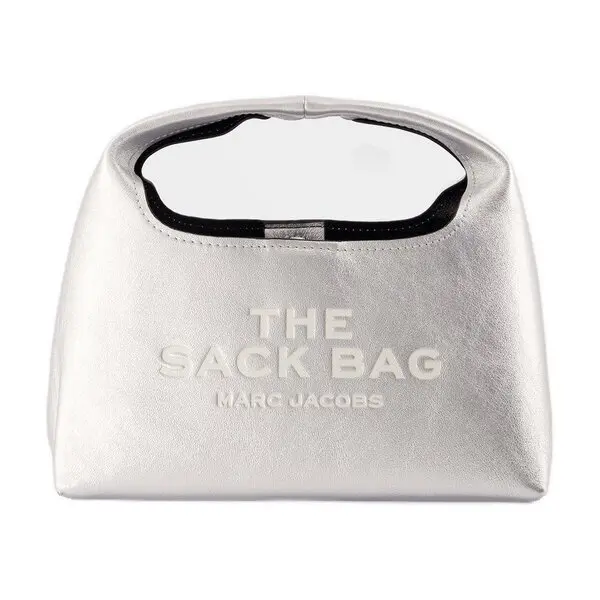 Marc Jacobs Mini Sack Handbag - Silver