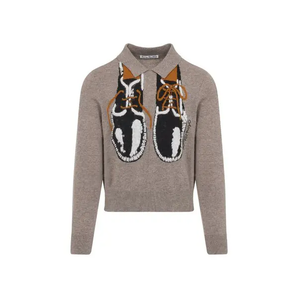 Acne Studios Wool Sweater - Grey