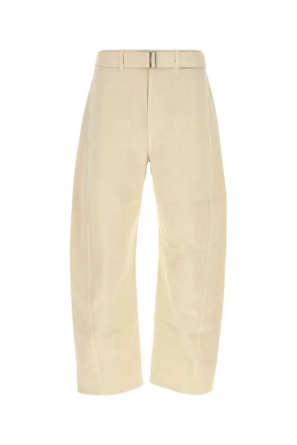 LEMAIRE Twisted Belted Pants - Denimsnowclay