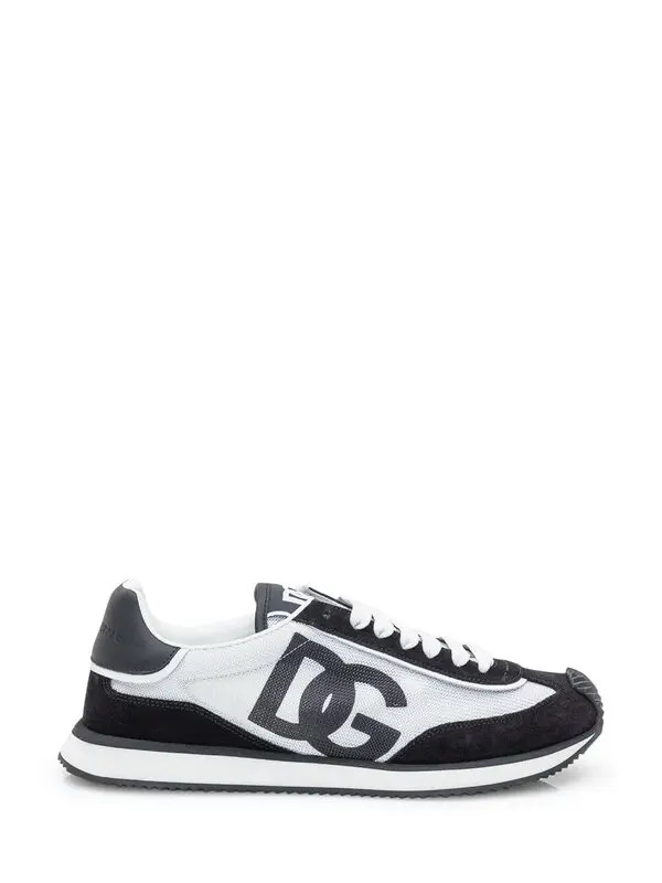 Dolce & Gabbana Leather Sneakers - Black
