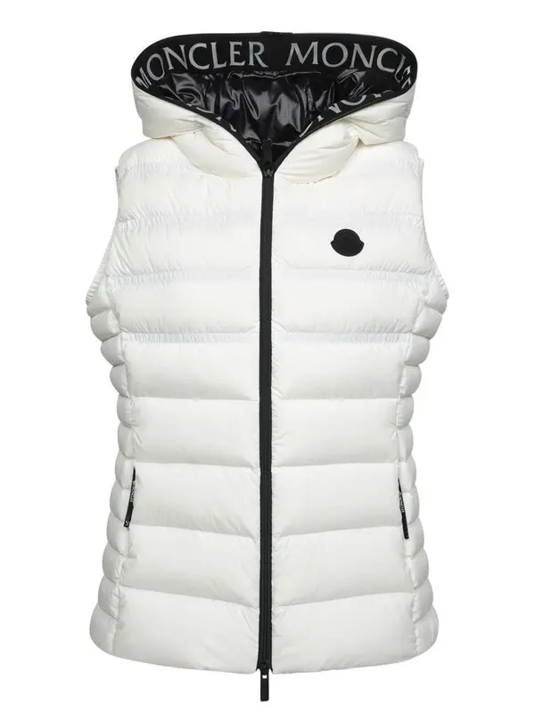 Moncler Quilted Vest With Hood