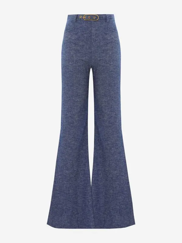 Zimmermann Eden Chambray Trousers