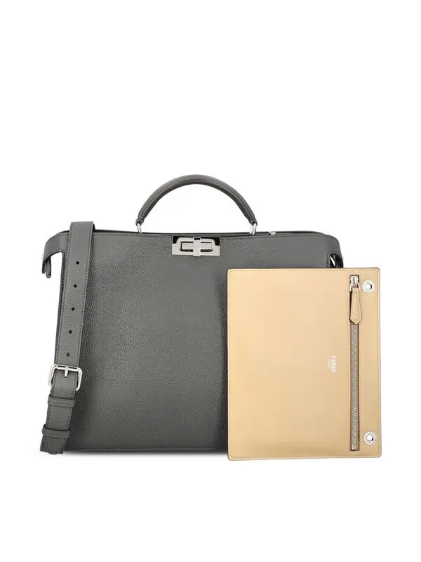 Fendi Peekaboo Iseeu Medium Bag - Asf+choco+sab+p