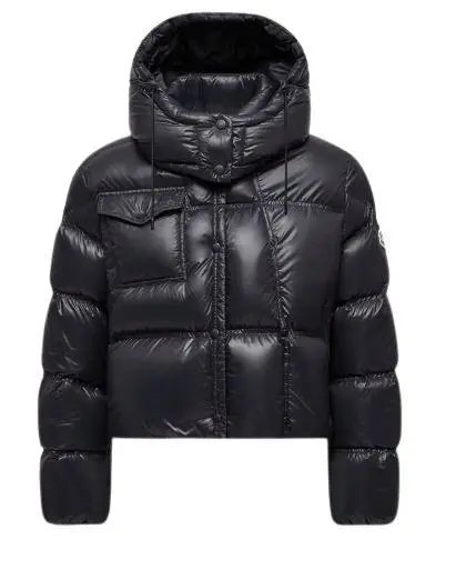 Moncler Quilted Jacket With Hood - Multicolor