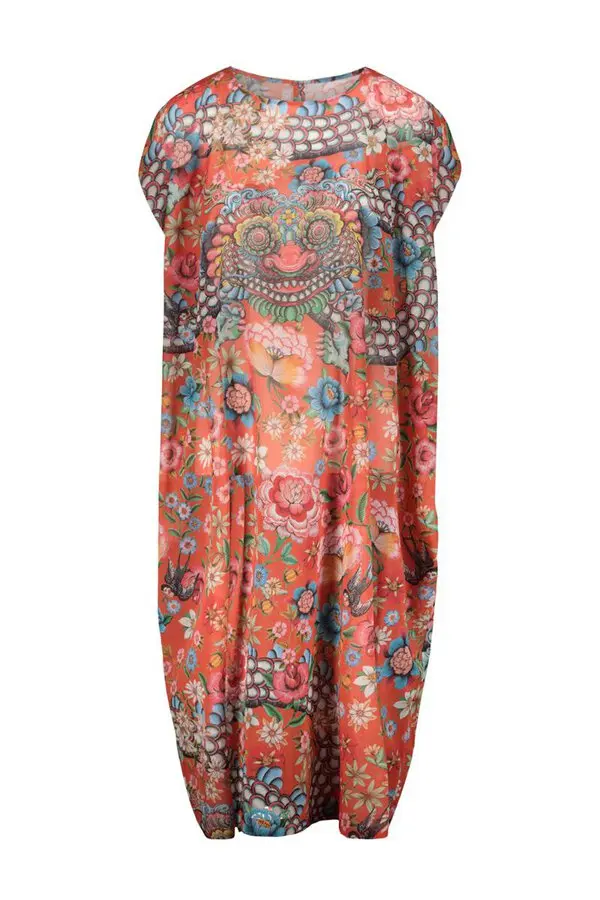 Junya Watanabe Printed Tunic Dress